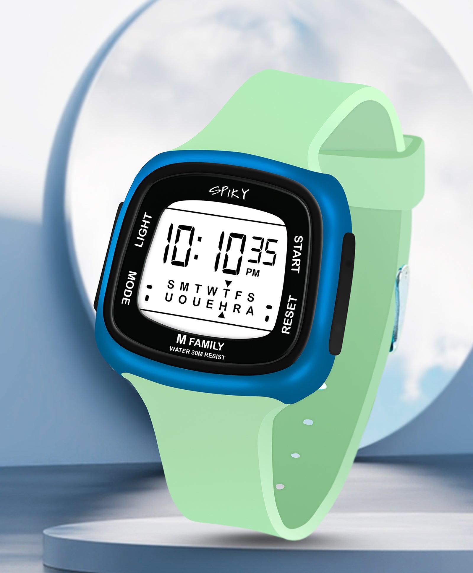 Spiky Eva16 Unique Square Digital Watch for Kids – Spikyonline