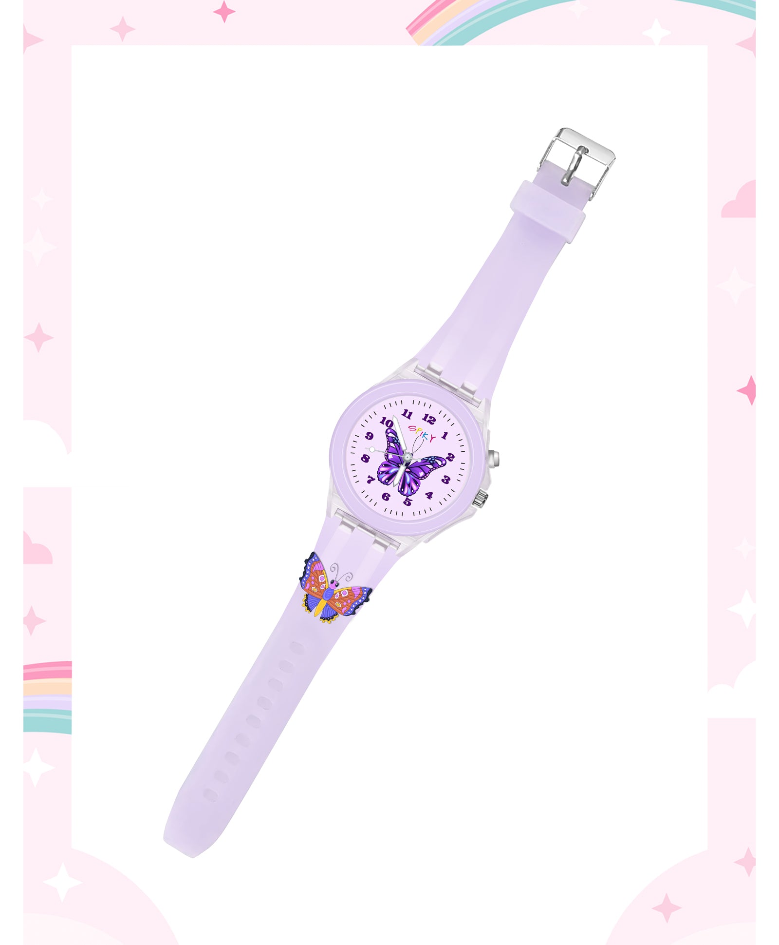 Spiky 3D Cartoon Rabbit Analog Light Watch for Kids Boys & Girls - Pin ...